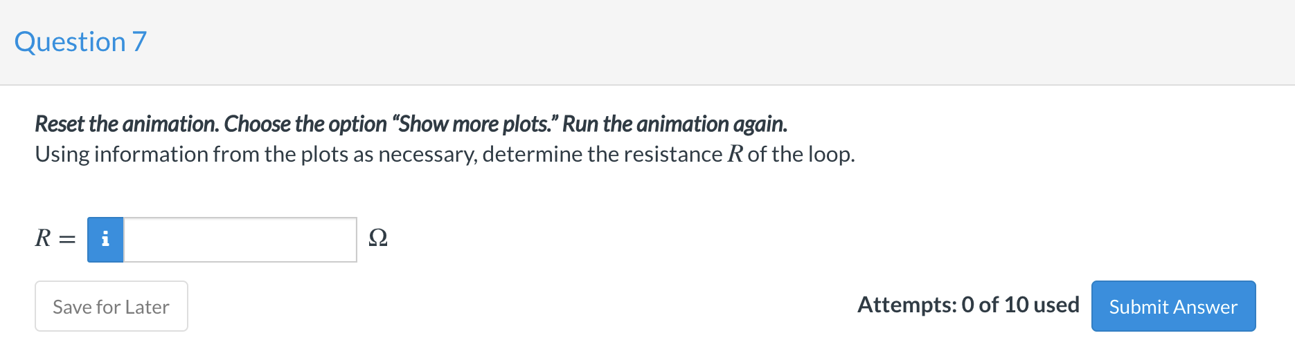 Solved Current Attempt in Progress The simulation (linked | Chegg.com