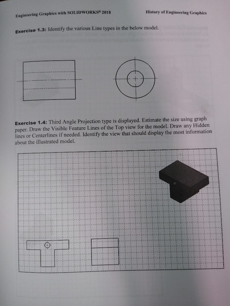 Solved History of Engineering Graphics Engineering Graphics | Chegg.com