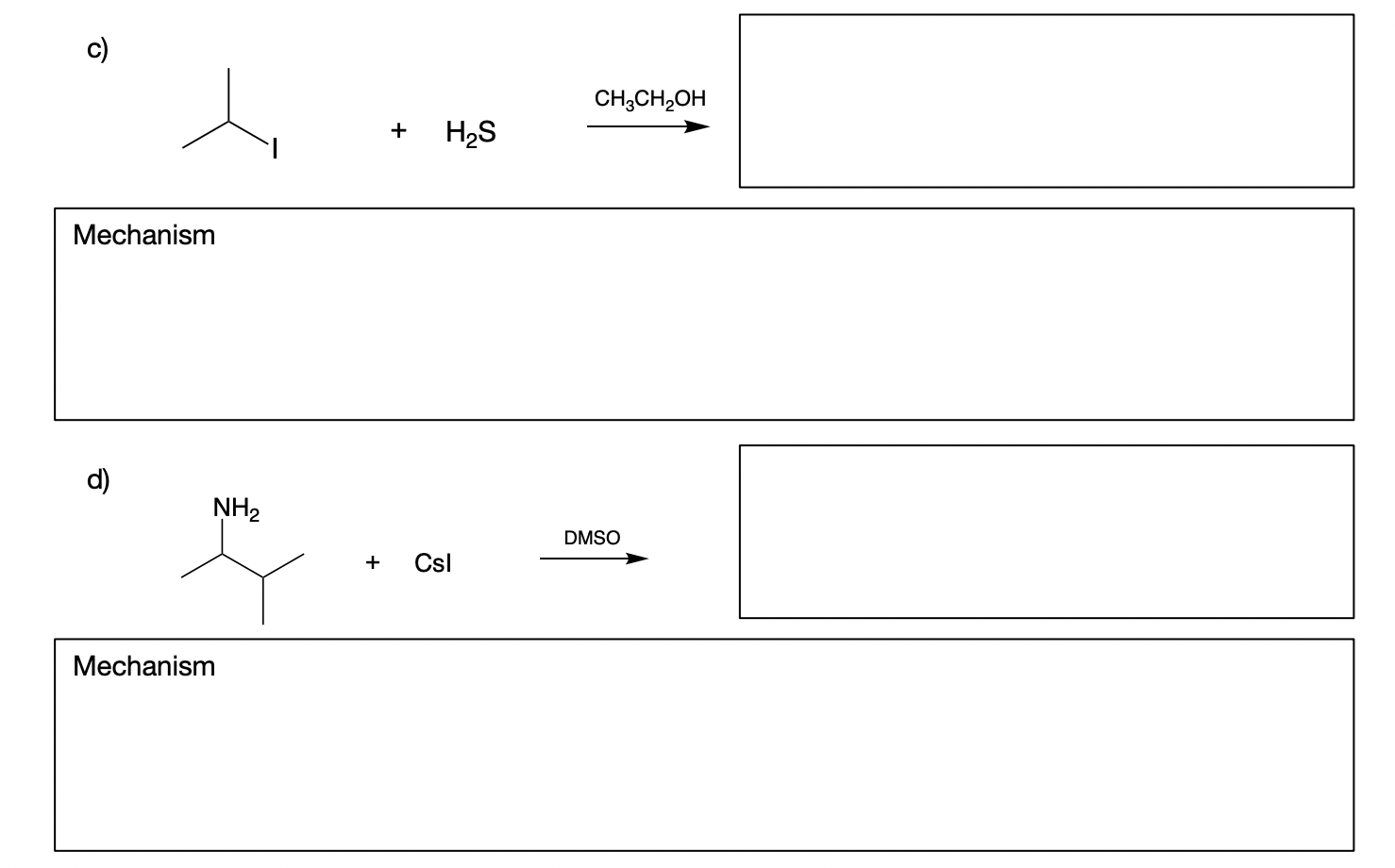 Solved 7. The following reaction of compounds below. Place a | Chegg.com
