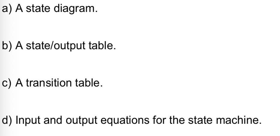 Solved Design a Mealy machine that takes a binary input | Chegg.com