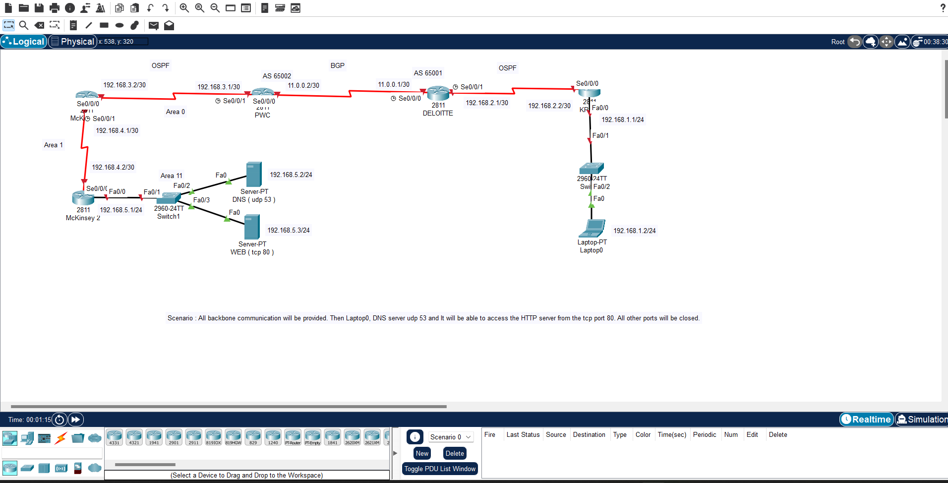 NETWORK QUESTIONS You have to use cisco packet tracer | Chegg.com