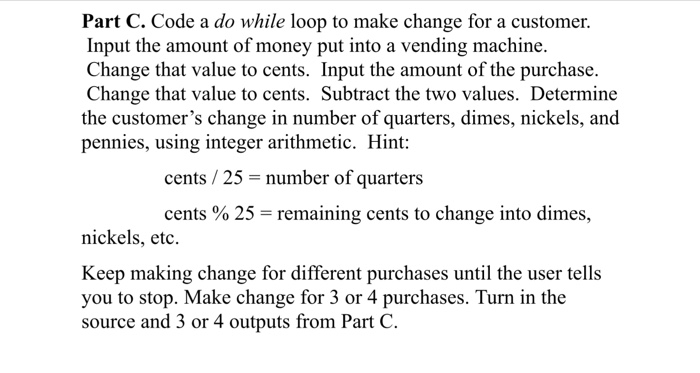 Solved Write A Source Code For Each Part Code Must Be In 