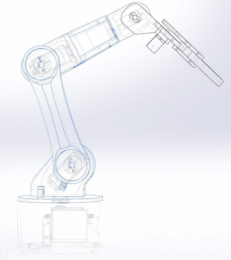 A simple robot with 5 degrees of freedom has | Chegg.com