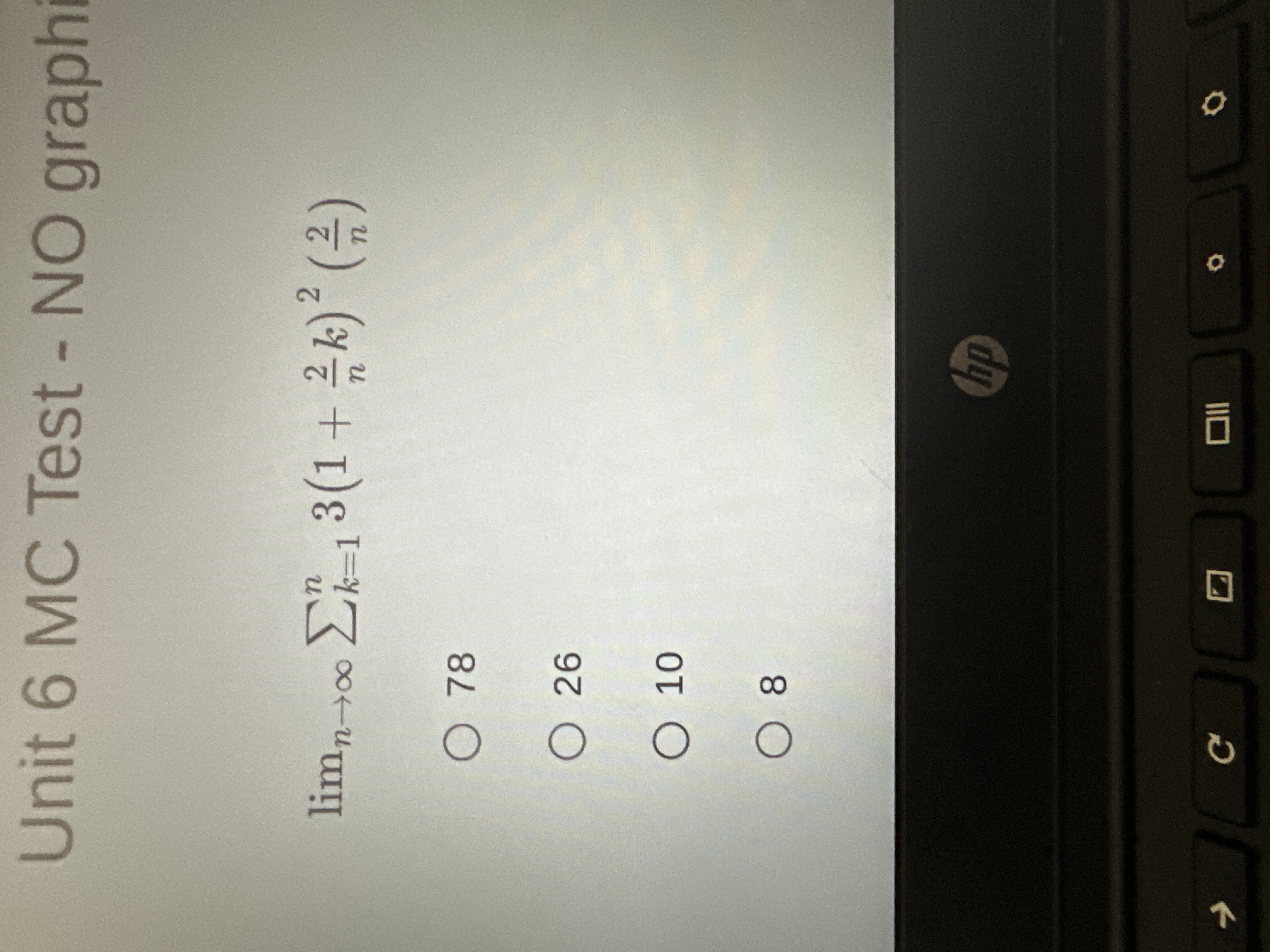 Solved Unit 6 ﻿MC Test - ﻿NO | Chegg.com