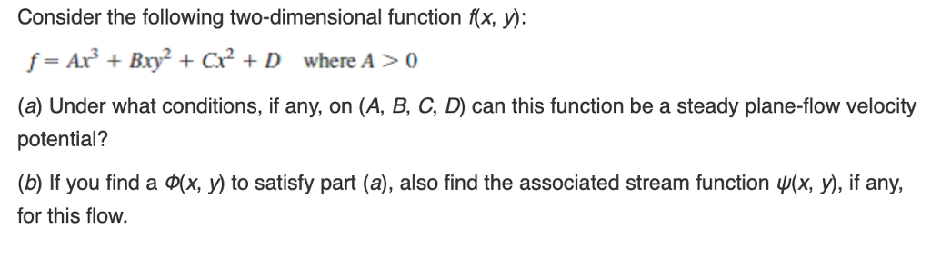 Solved Consider the following two-dimensional function rx, | Chegg.com