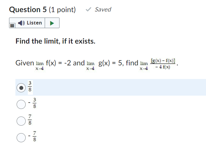 Solved Find the limit. Determine the limit. limx→−10−f(x), | Chegg.com