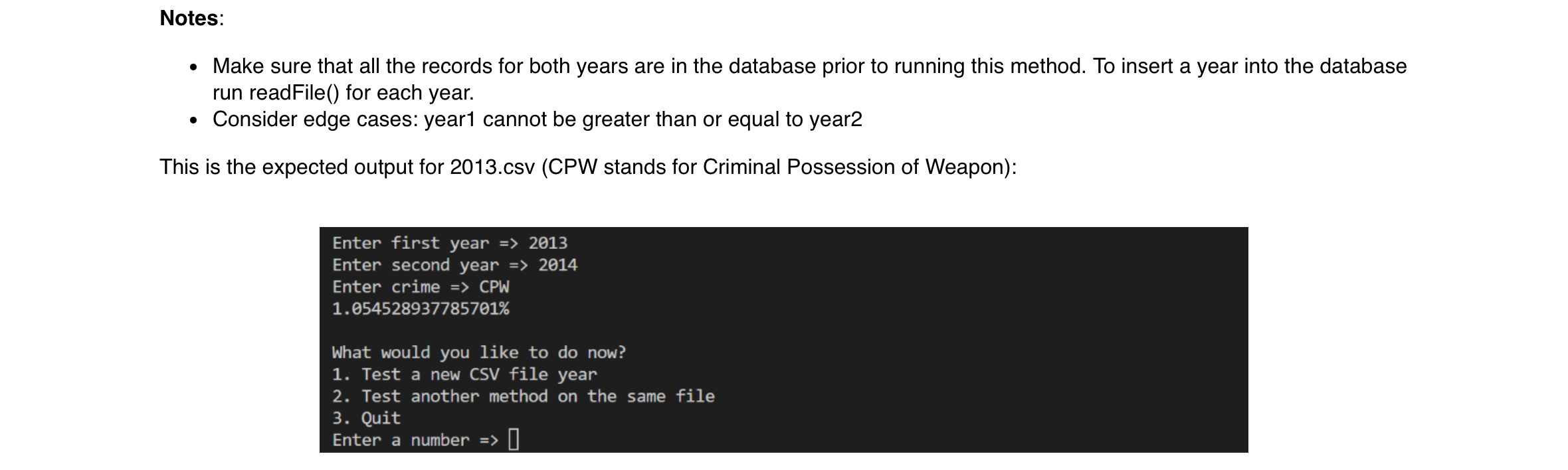 Solved The class contains 1 (one) instance variable: - | Chegg.com