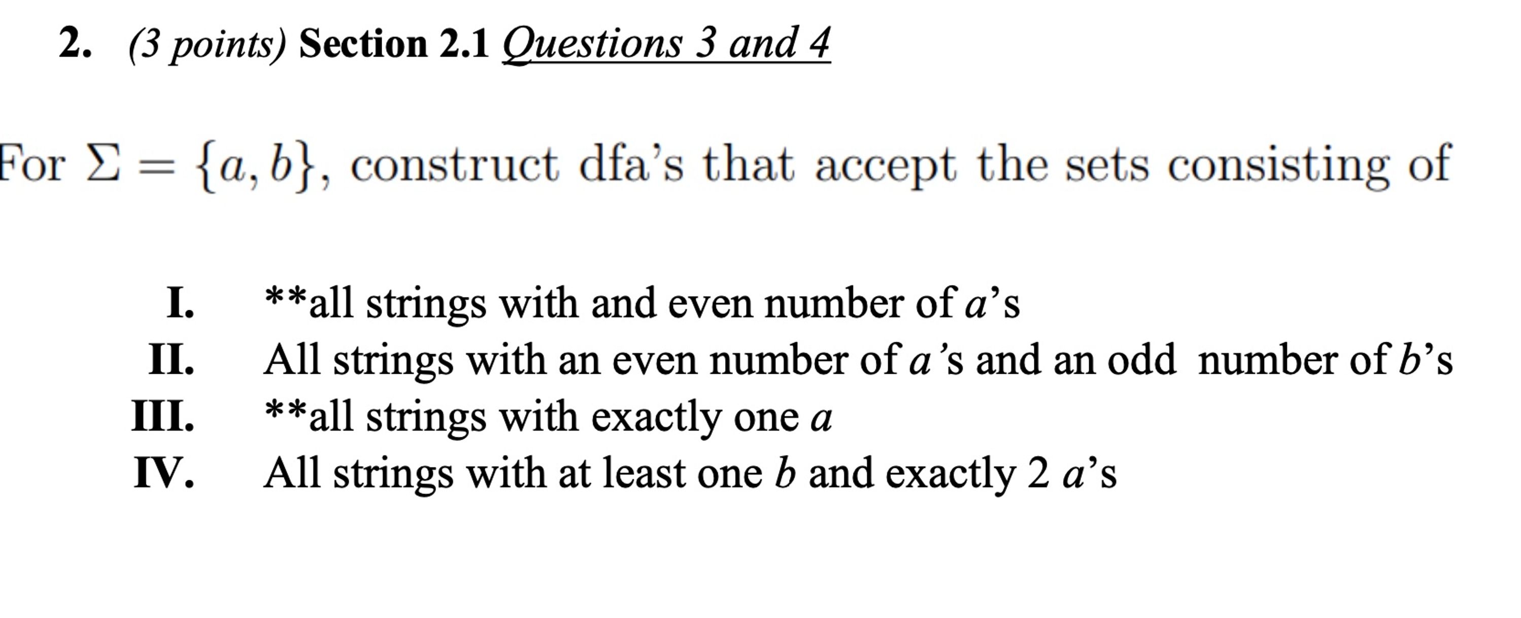 Solved Section 2 1 ﻿deterministic Finite Acceptors Dfa 3