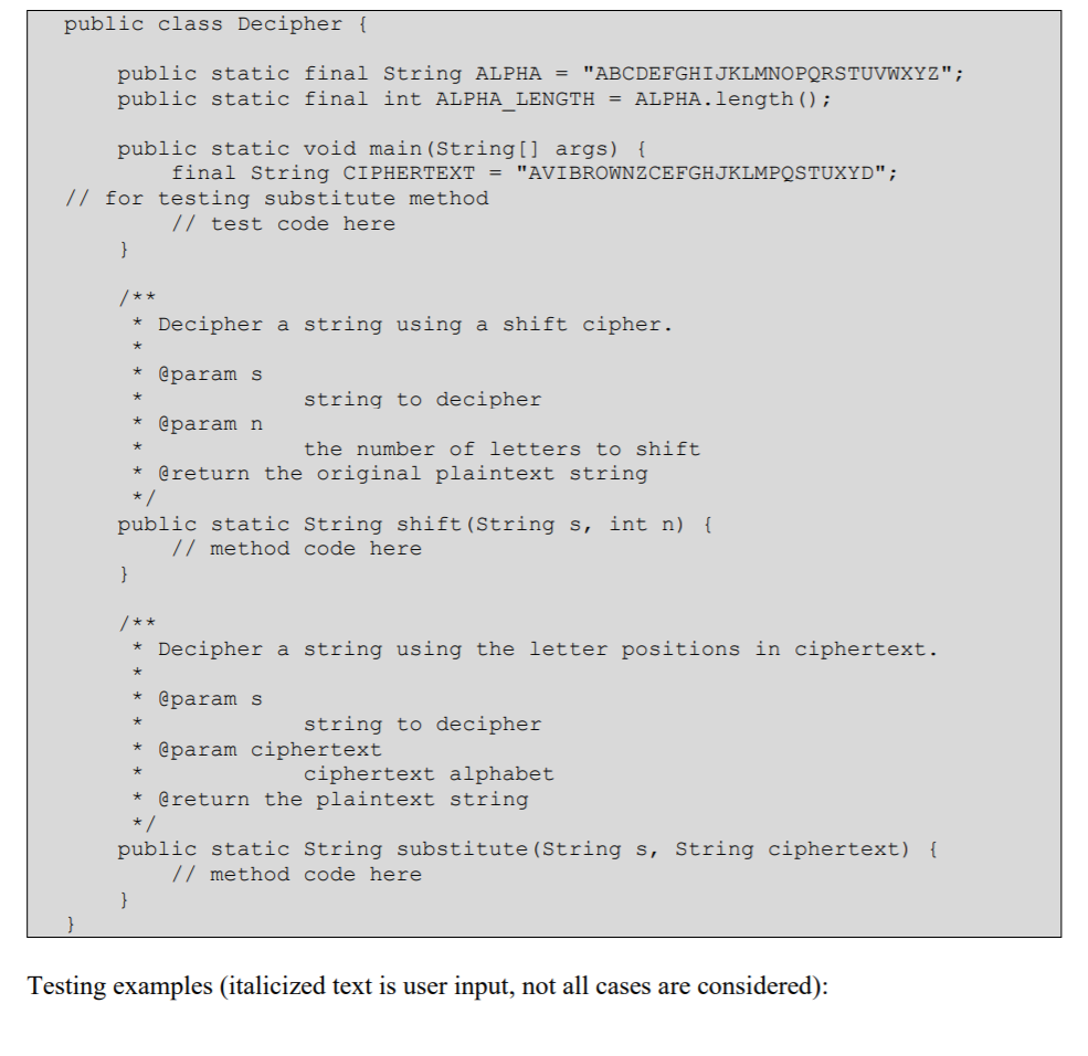 Solved A substitution cipher in an encipherment technique | Chegg.com