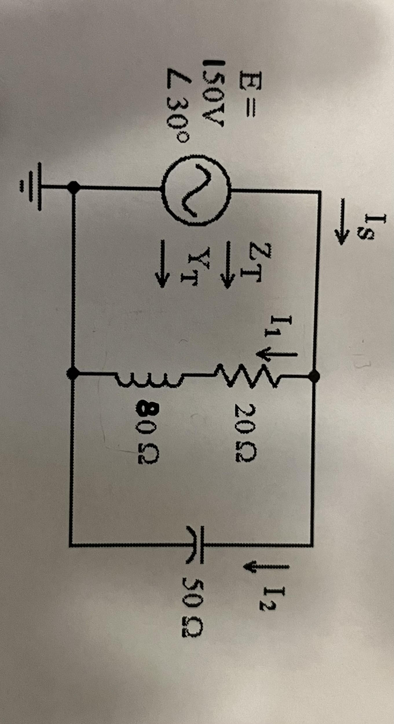 Solved Please Calculate:Total impedance polar formTotal | Chegg.com