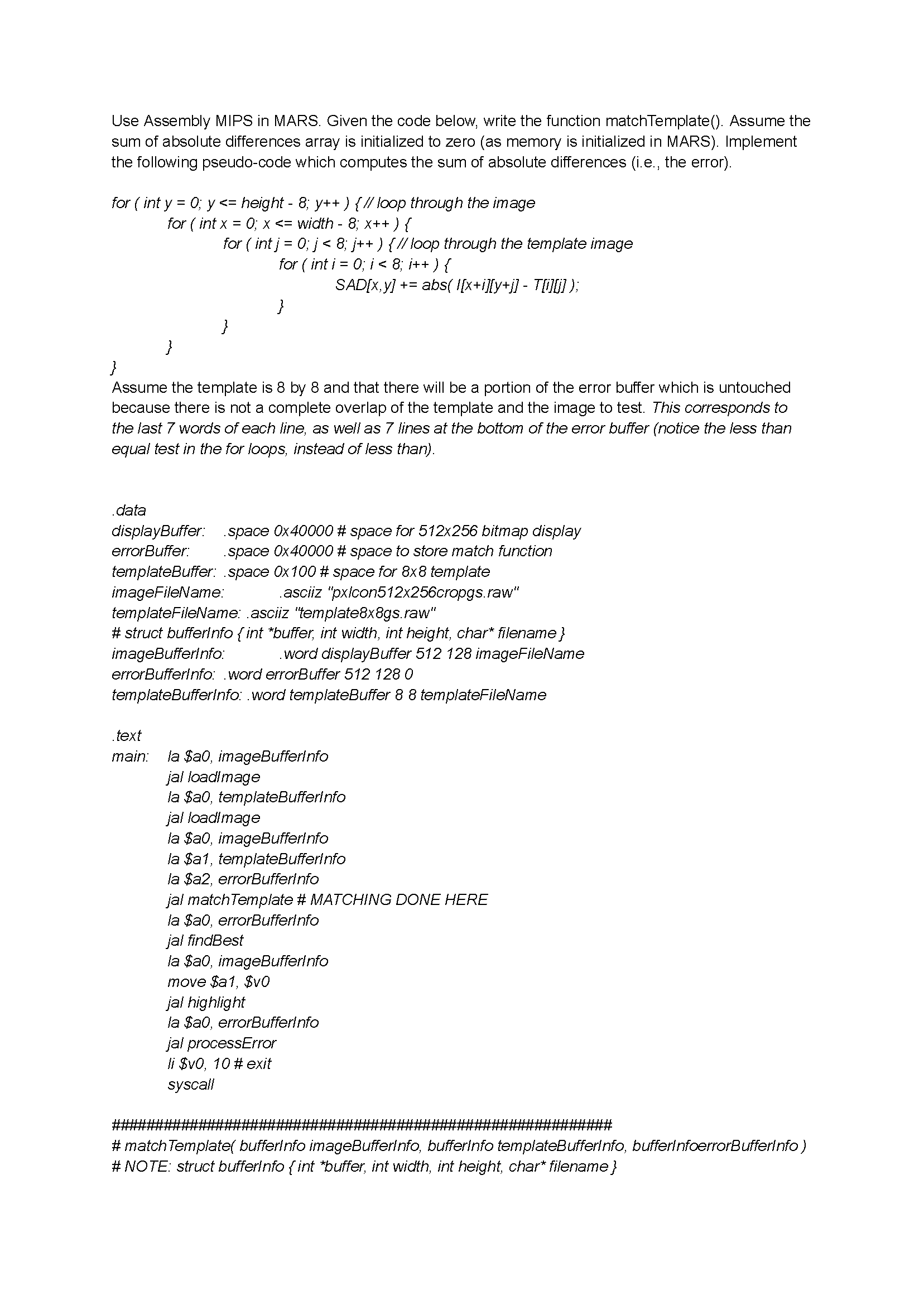Solved Use Assembly Mips In Mars Given The Code Below 