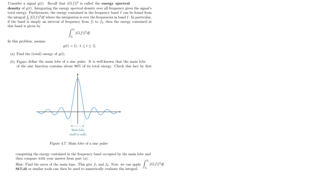 Solved intro to comm systems | Chegg.com