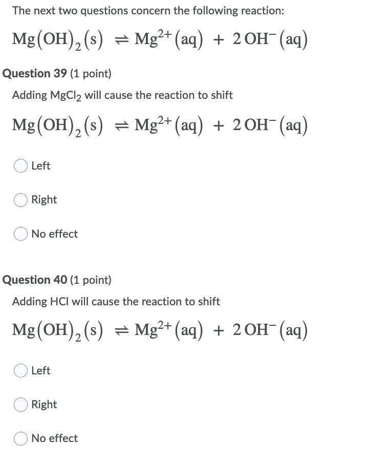 Solved The next two questions concern the following | Chegg.com
