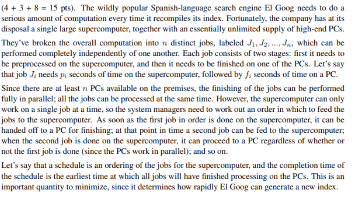 Solved Give A Polynomial Time Algorithm In Pseudo Code That 6665