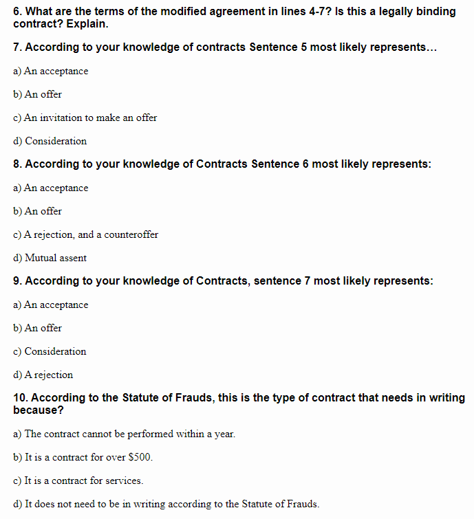 Solved Use the following Fact Pattern to answer the | Chegg.com