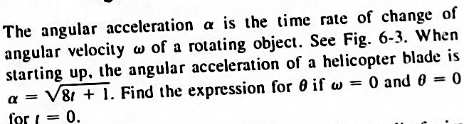 The angular acceleration α is the time rate of change | Chegg.com
