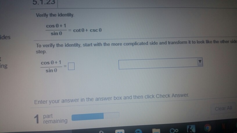 Solved Verify the identity cos2 0(1+ tan2 0)-1 To verify the | Chegg.com