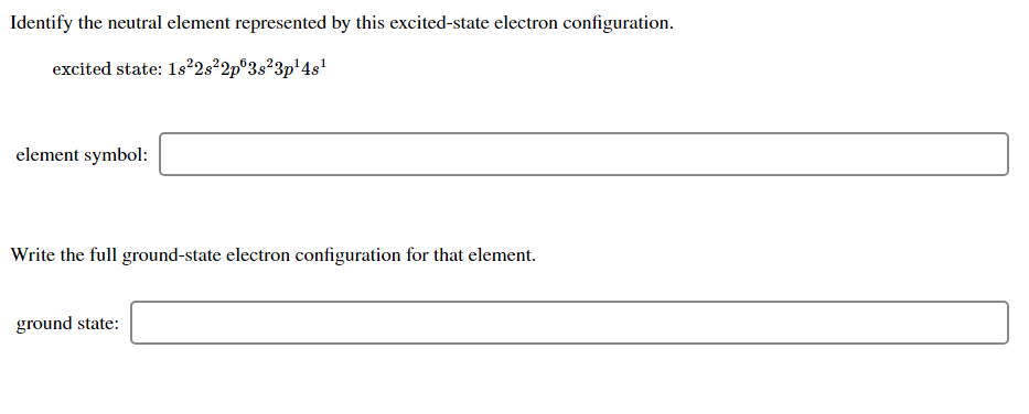 Solved Identify the neutral element represented by this | Chegg.com