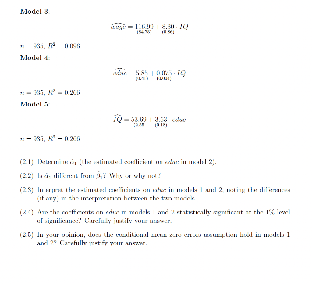 We are interested in determining the causal effect of | Chegg.com