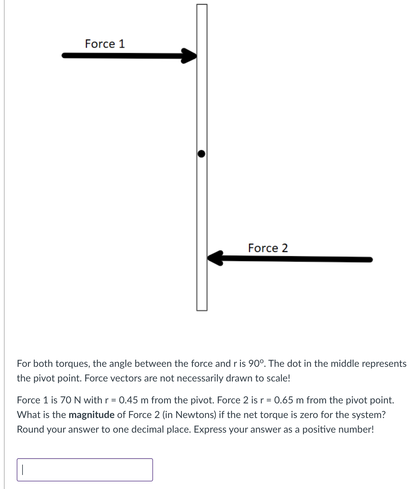 Solved For both torques, the angle between the force and r | Chegg.com
