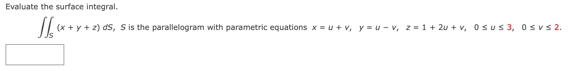 Solved Evaluate The Surface Integral S X Y