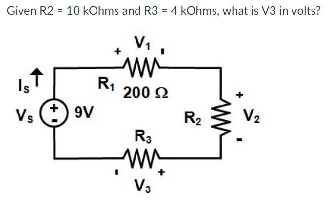 Solved For the circuit below, write the KVL equation around | Chegg.com