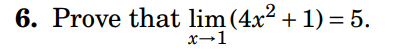 Solved use epsilon-delta proof. Be extremely clear with | Chegg.com