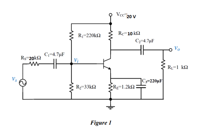 Solved Figure 12. Set up the circuit given in Figure 1 in | Chegg.com