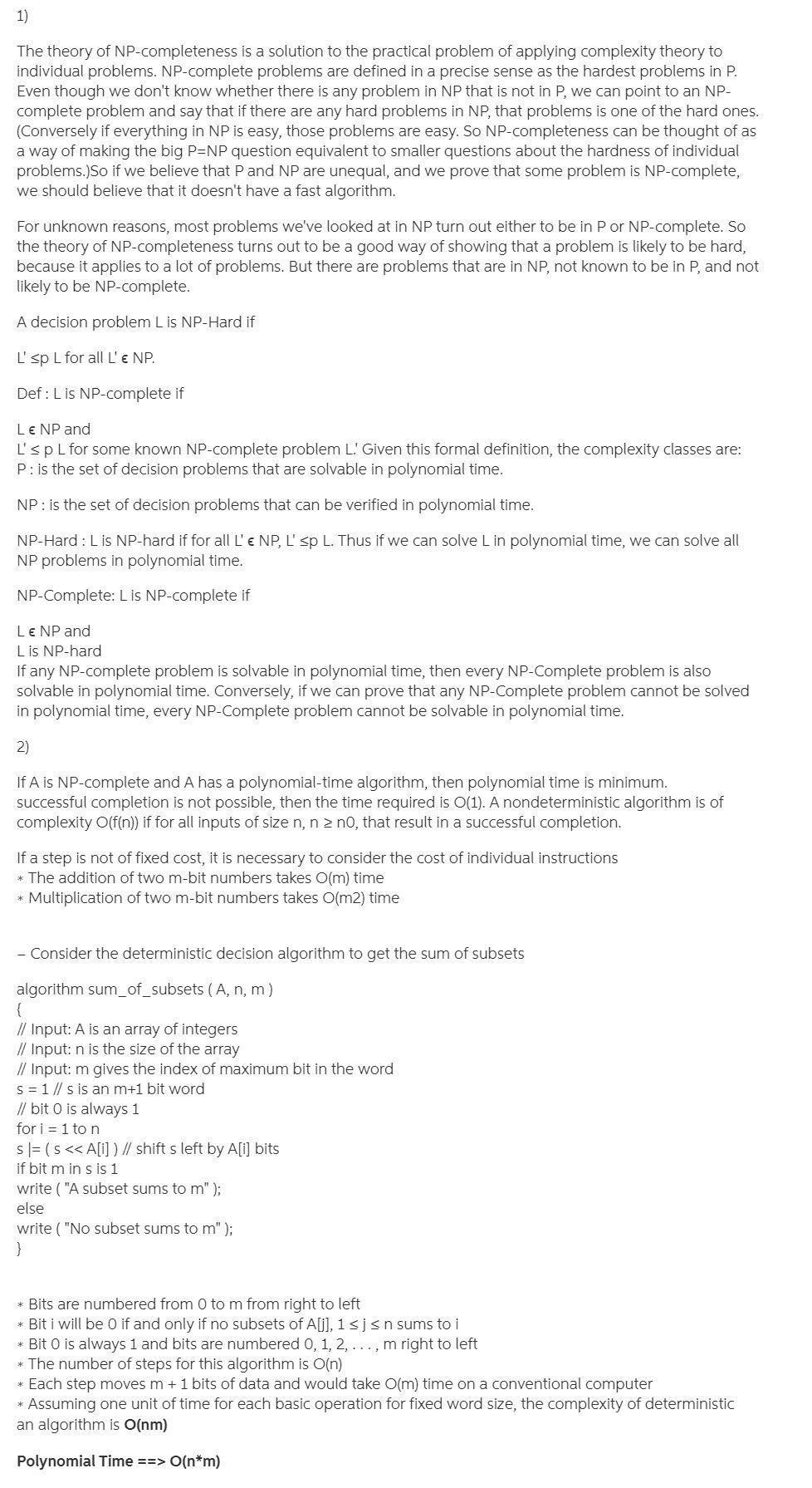 Solved 4. a) Define the concept of NP-completeness b) If A | Chegg.com