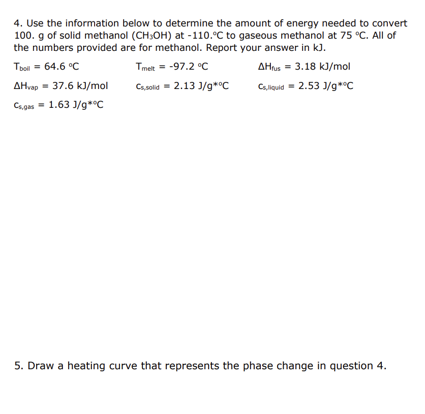 Solved 4. Use the information below to determine the amount | Chegg.com