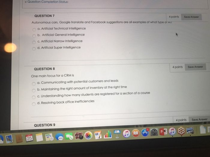 Solved Autonomous cars. Google translate and Facebook | Chegg.com