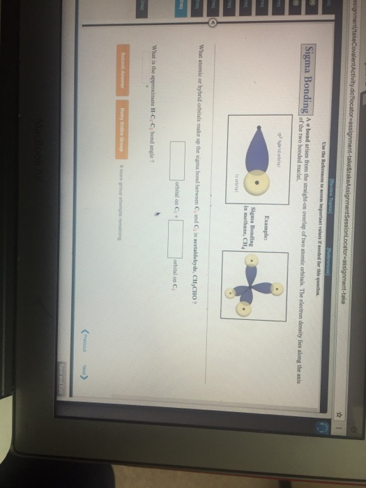 Solved A Sigma Bond Arises From The Straight On Overlap Of