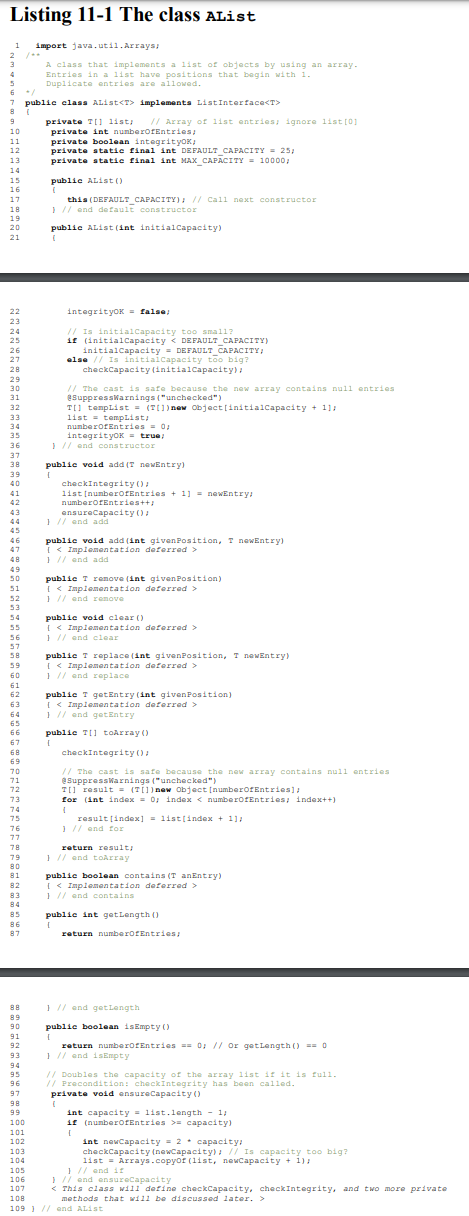 Solved 4. Consider the method getPosition that is outlined | Chegg.com