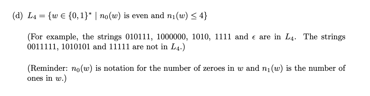 Solved (25 marks) For each of the following languages, draw | Chegg.com