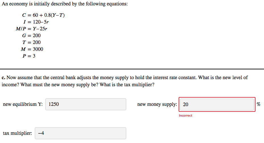 Solved a. Derive and graph the IS and LM curves. Use the | Chegg.com