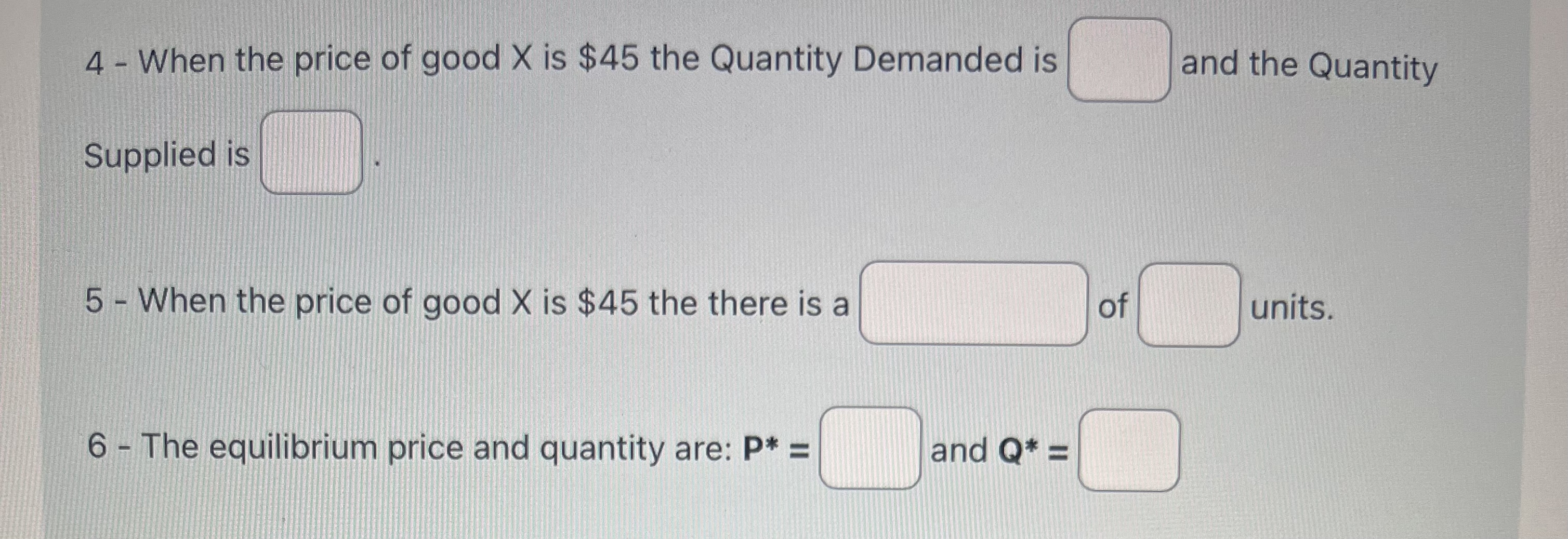 Solved Use the General Demand and Supply functions provided | Chegg.com