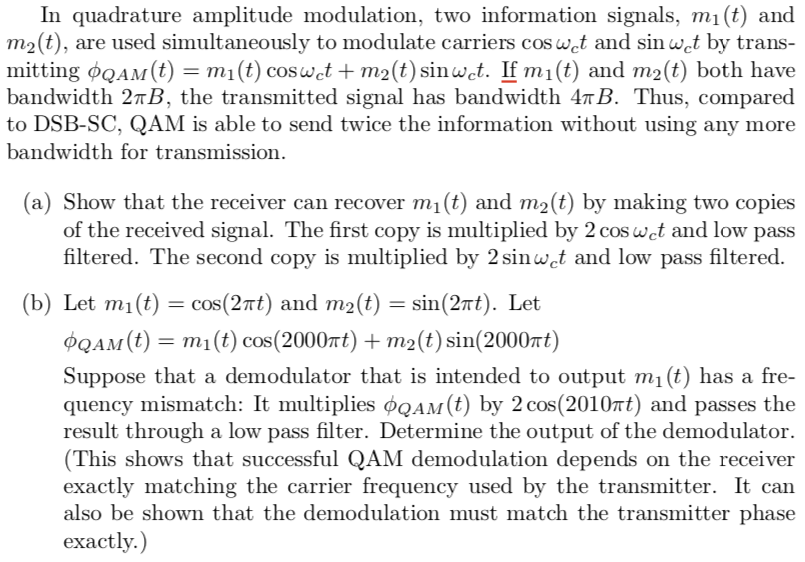 Solved Given this problem for signals and systems and not | Chegg.com