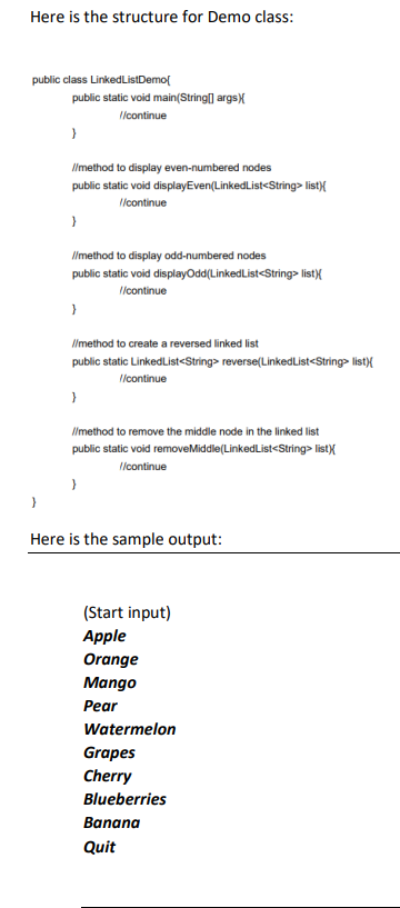 Solved Problem: In this problem, we need to create a demo | Chegg.com