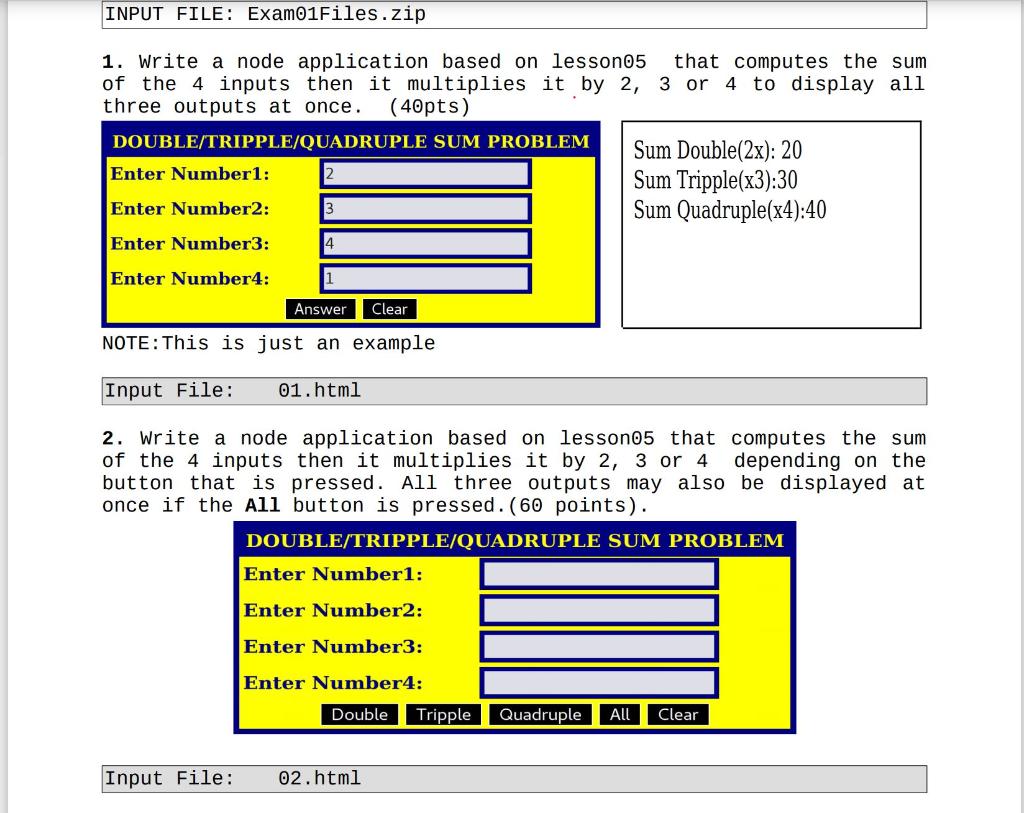 Solved Input File Examo1fileszip 1 Write A Node 1639