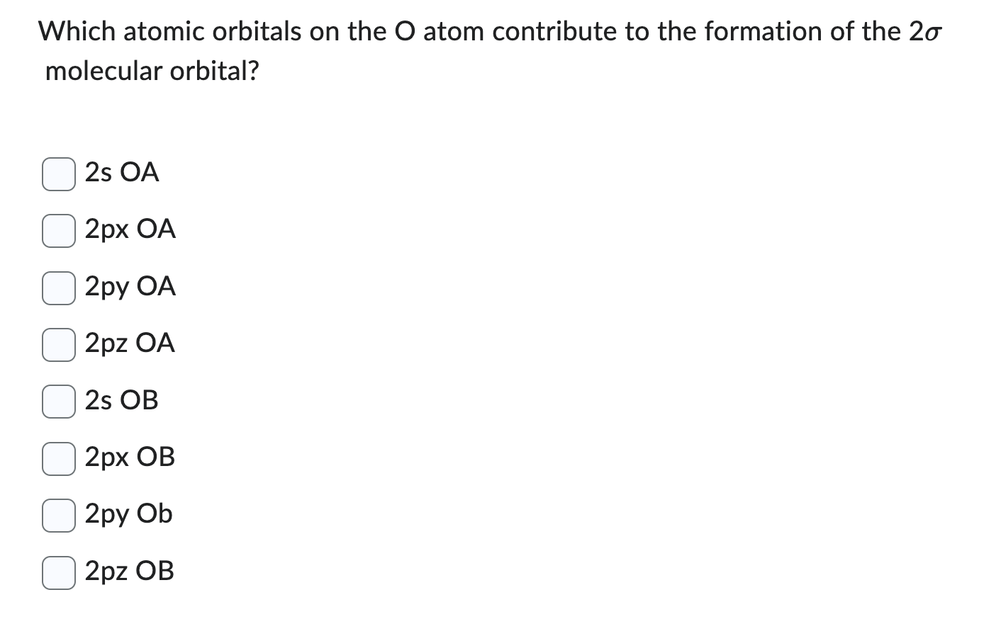 Solved This is the Molecular Orbital diagram of molecular | Chegg.com