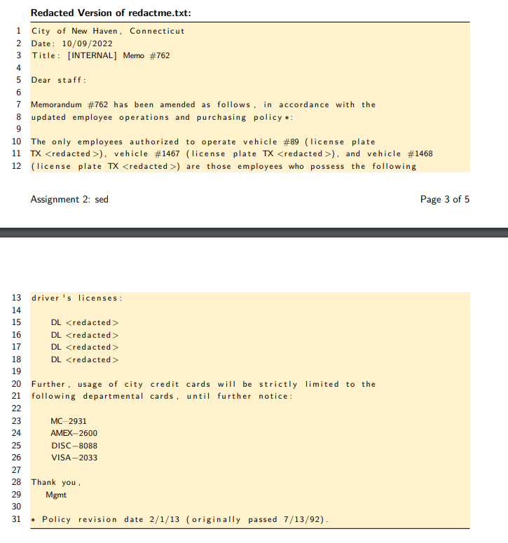 Solved Make exactly two files for this | Chegg.com