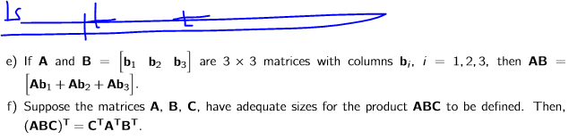 Solved e) If A and B = bi b2b3 are 3 x 3 matrices with | Chegg.com