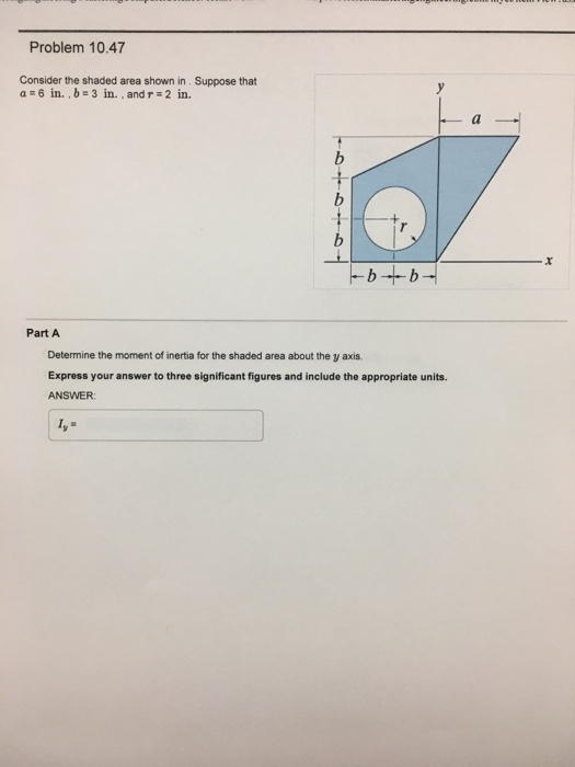 Solved Consider the shaded area shown in. Suppose that a = 6 | Chegg.com Solved Consider the shaded area shown in. Suppose that a = 6 | Chegg.com
