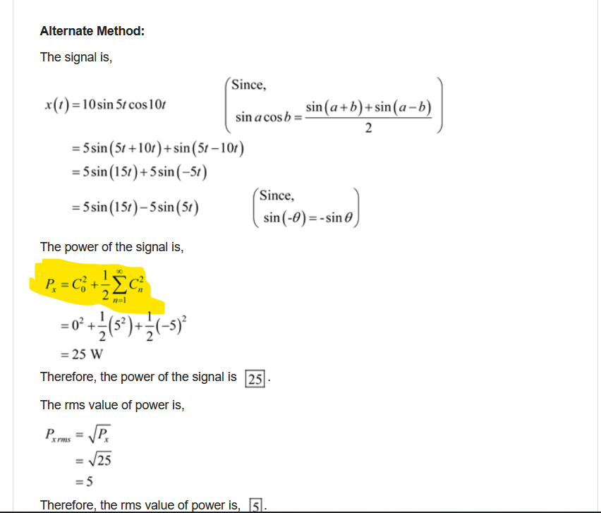 Solved The following contains the solution to solving the | Chegg.com