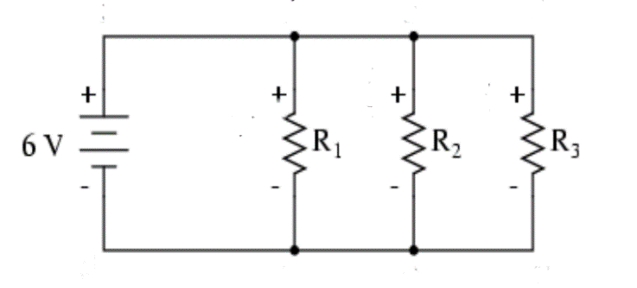 Solved In the circuit in the figure, R1=3Ω, R2=4Ω and R3=6Ω. | Chegg.com