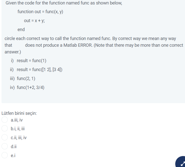 Solved Given The Code For The Function Named Func As Shown 3963