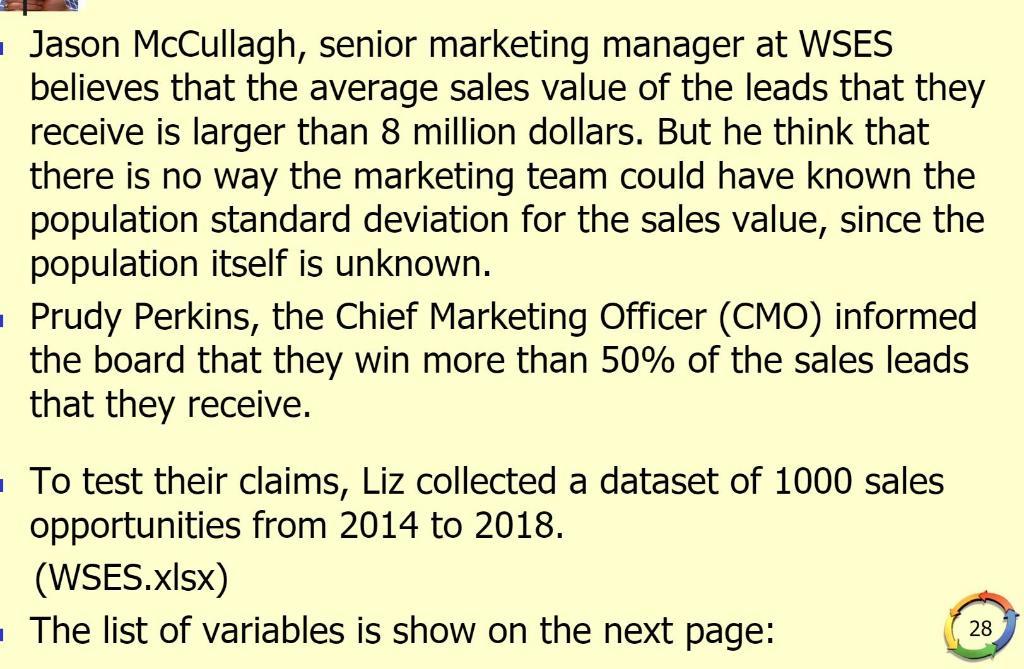 We Sell Everything in Software (WSES) Inc., sells | Chegg.com