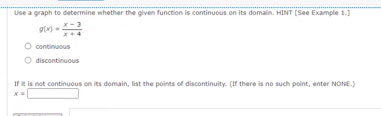 Solved Use a graph to determine whether the given function | Chegg.com