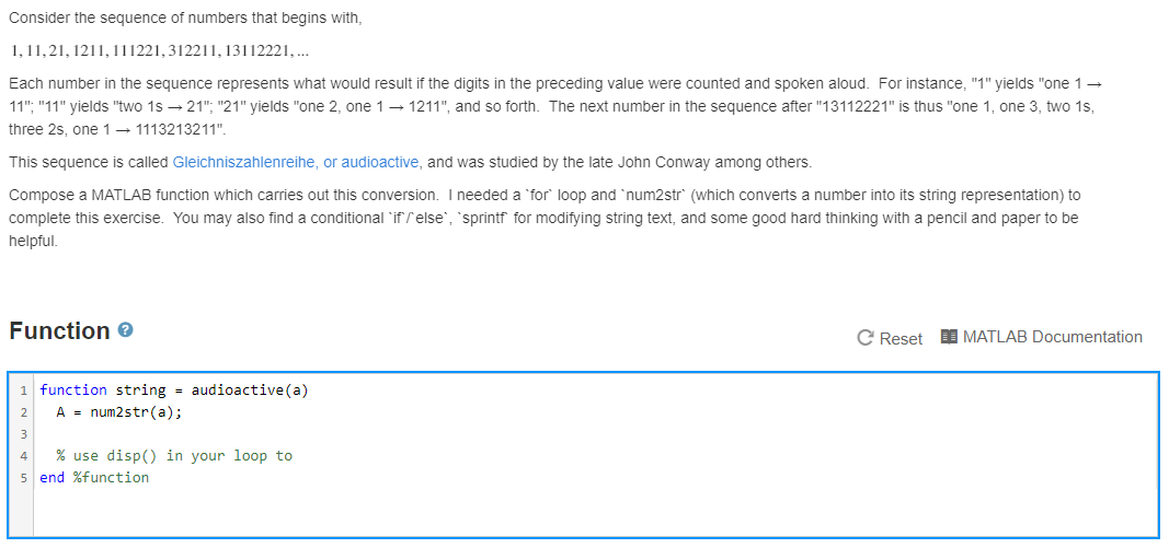 Solved Consider the sequence of numbers that begins with, 1, | Chegg.com