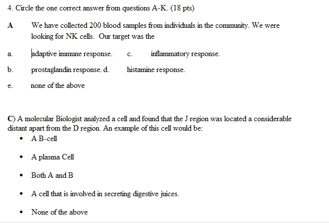 Solved Two Multiple choice questions letters A & C. There is | Chegg.com